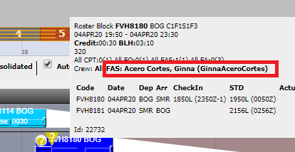 Setup Parameters : N-Ops & Crew