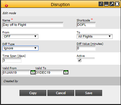EASA Disruption Report : N-Ops & Crew