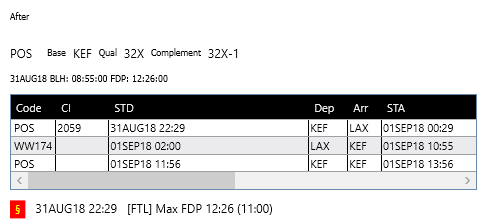 Pairing Modification wizard : N-Ops & Crew