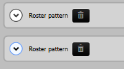 Roster Patterns : N-Ops & Crew