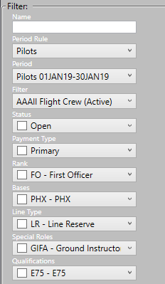 Generate Paycheck wizard : N-Ops & Crew