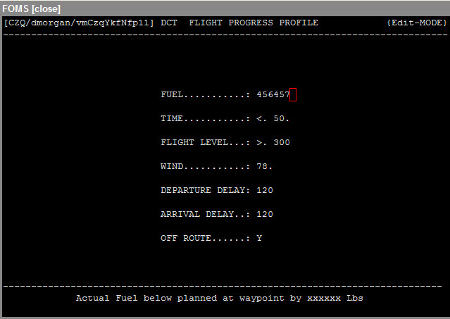 Flight Progress Alerts : N-Flight Planning