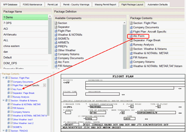 CA48 - ATC ICAO Form : N-Flight Planning