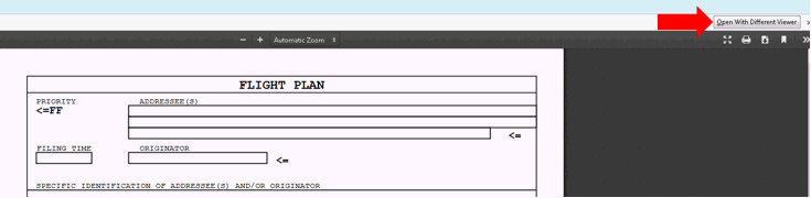 CA48 - ATC ICAO Form : N-Flight Planning