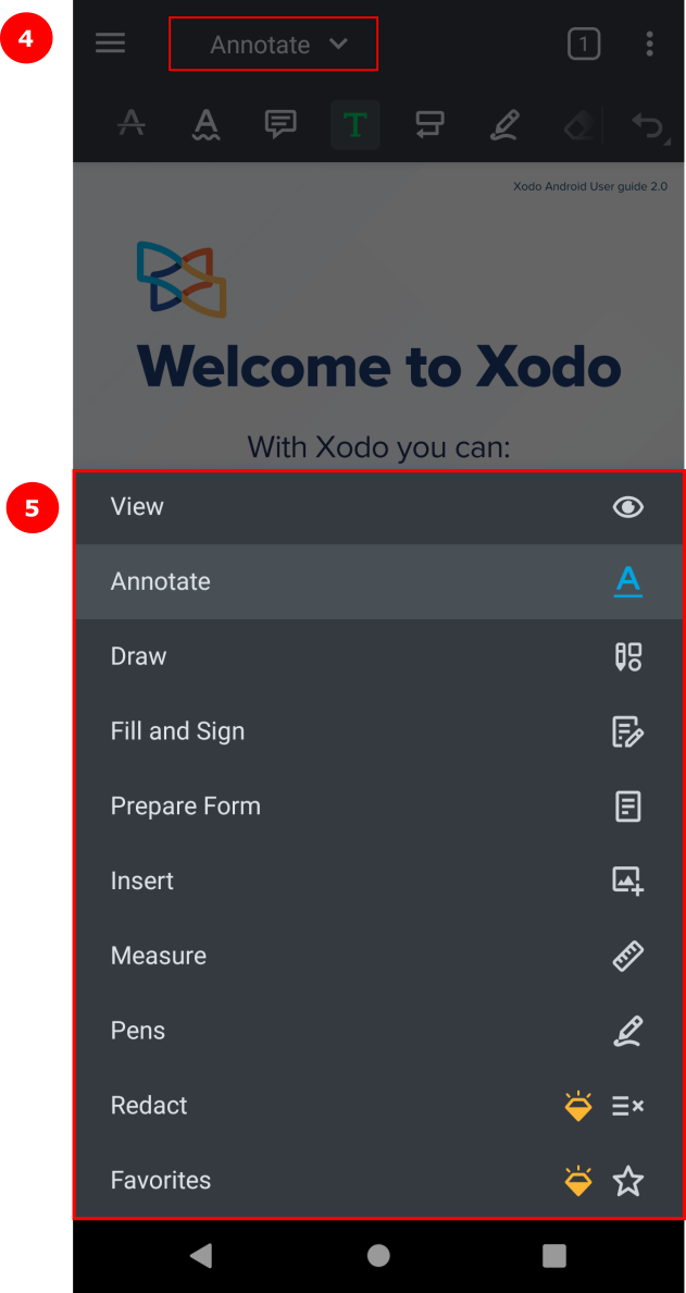 Getting Started Xodo Basics XODO Getting Started Xodo Basics XODO