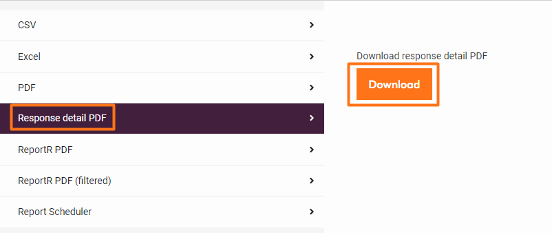 Download your Results : Pointerpro