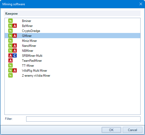 Getting started with Ravencoin mining : Awesome Miner