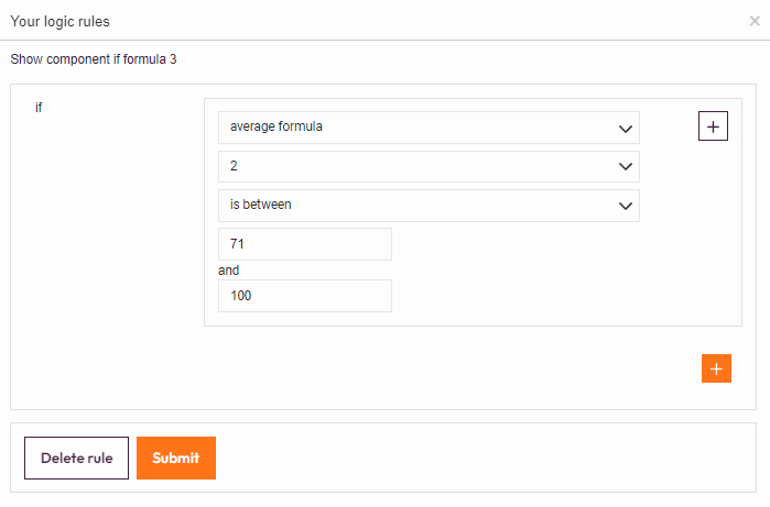 PDF: Logic rules for conditional content : Pointerpro