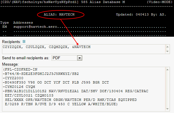 Network and Format Tab (Airline Code Parameters) : N-Flight Planning