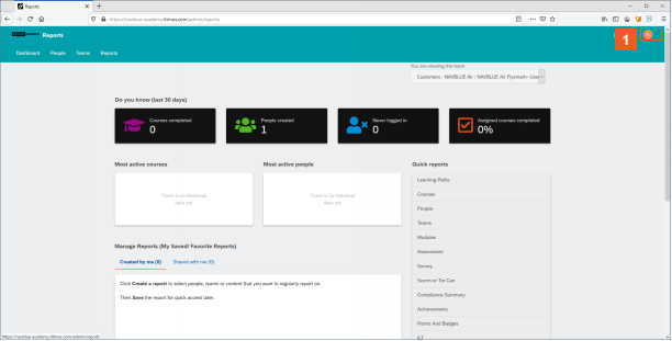 General Navigation : NAVBLUE Academy Support