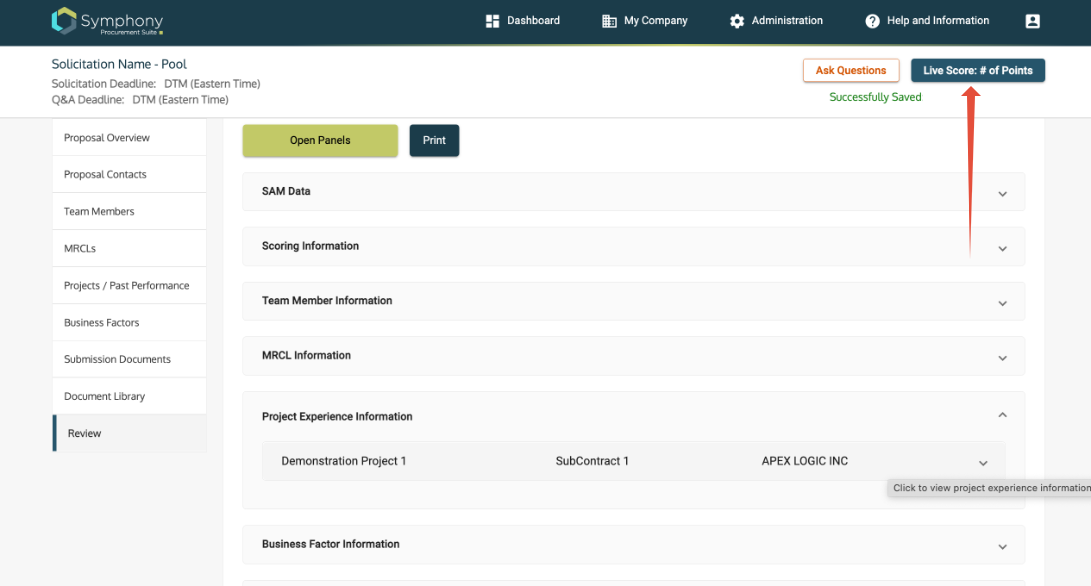 How to Start Your Submission(s) : Industry Support