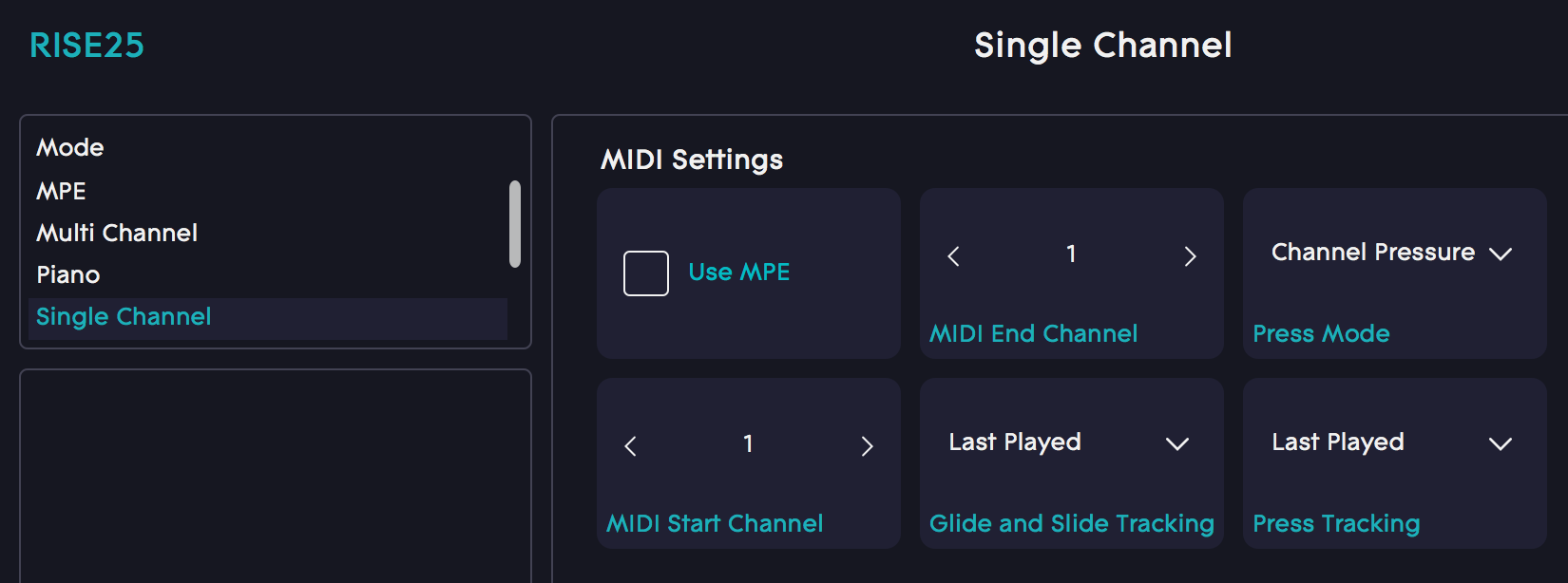 Controlling your instrument with the Seaboard or Lightpad : ROLI Support