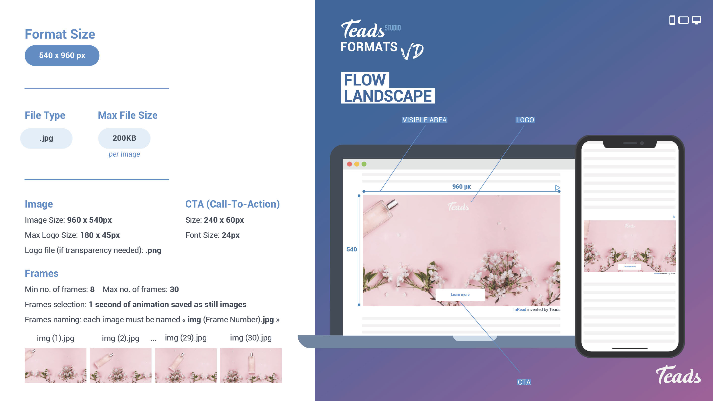 Flow Landscape : Teads Support