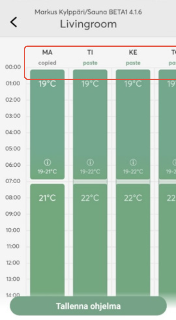 Creating and editing Smart Schedules