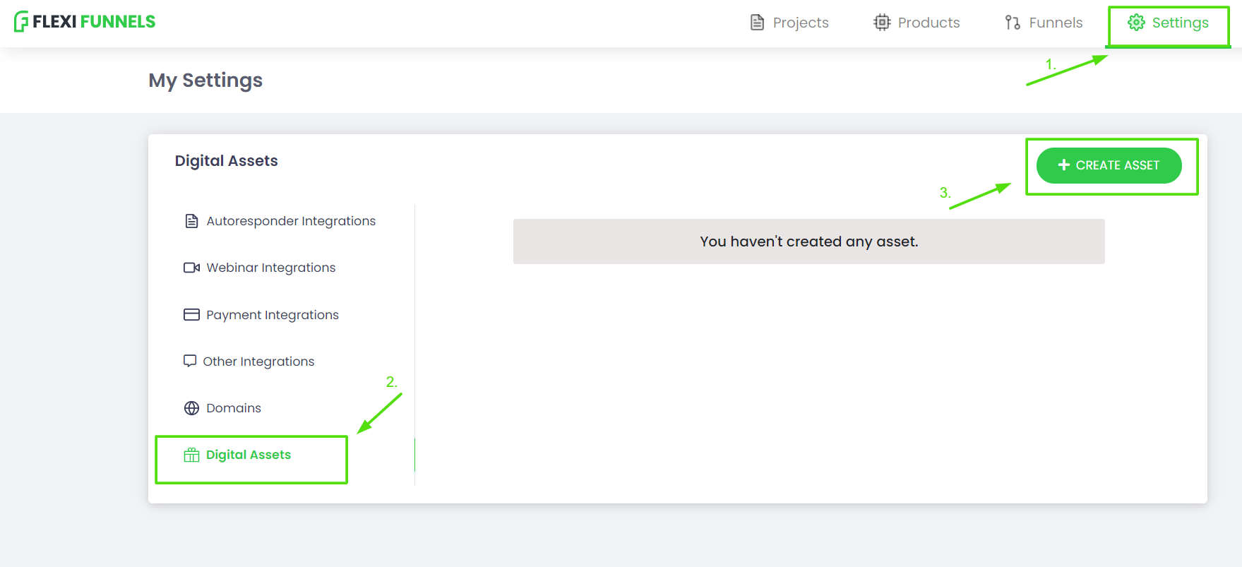 Digital Assets Settings - Creation and Delivery : Misfits Change Makers ...