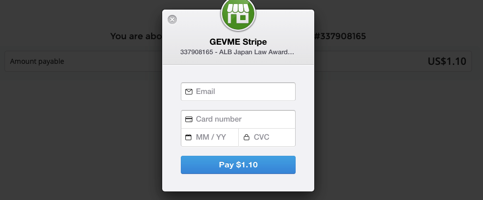 Online Payment Methods : Gevme Registration