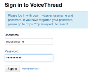 VoiceThread Groups : Support Hub