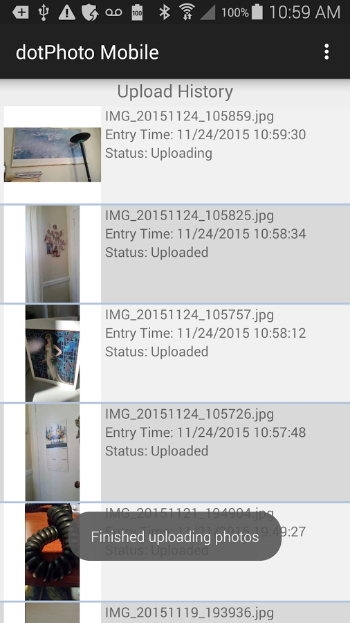 How can I get the dotPhoto Mobile app for Android devices? How does it ...