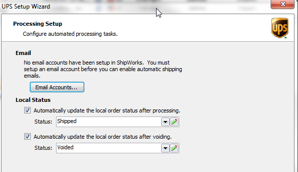 Setting up UPS WorldShip : ShipWorks Support