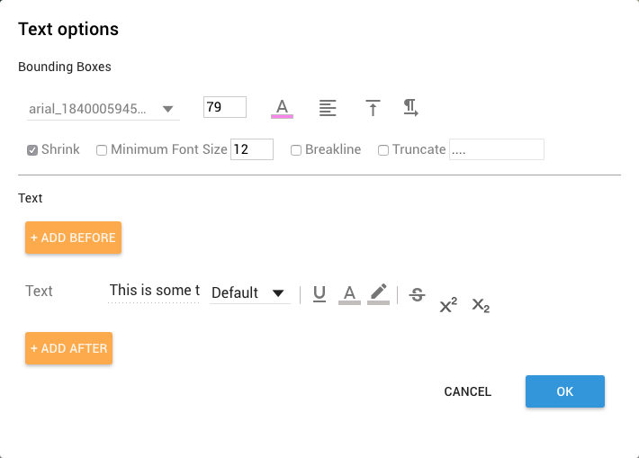 Advanced Text Placeholder Options | Idomoo Academy