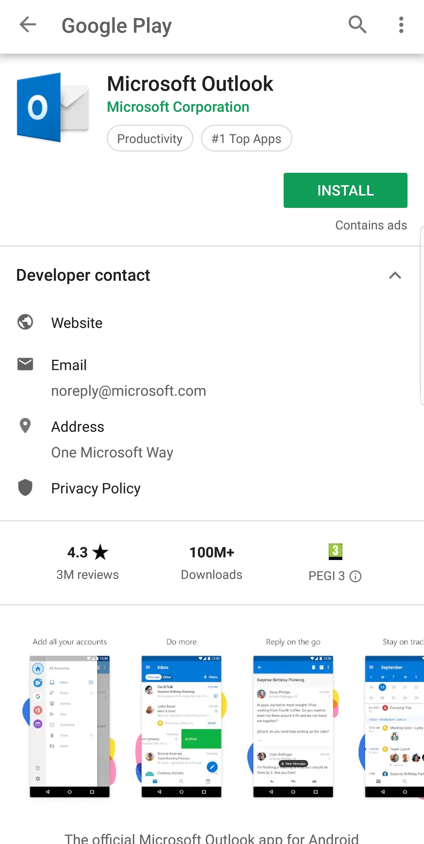 Activating Outlook with MFA enabled on Android. : Cork Institute of ...