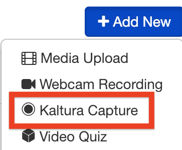 Kaltura Capture : Information Technology + eLearning