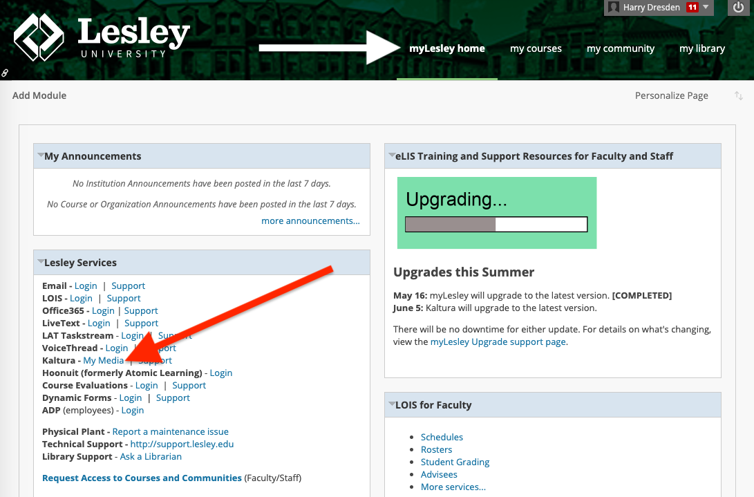 Managing Your Kaltura Media (My Media) : Information Technology + eLearning