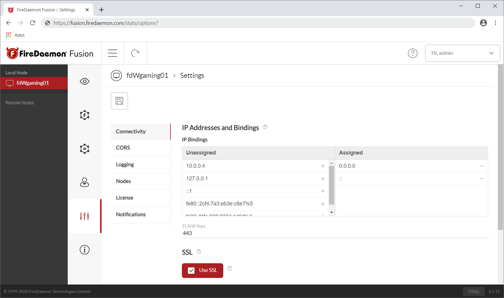 FireDaemon Fusion and Fusion OEM 6.6.5 Release Notes