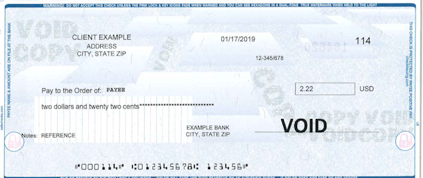 TRANSFER005 - Company - transfer to a check : XTRM Help Center