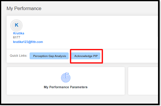 How to initiate the PIP? : Synergita