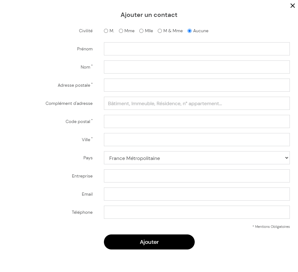 Comment fonctionne ma liste de contacts ? : Centre d'aide Popcarte