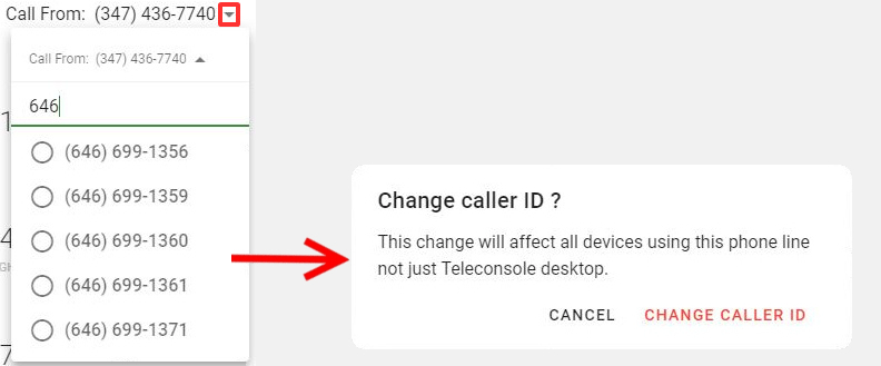 Teleconsole Desktop/Web – Making and Receiving Calls | Using ...