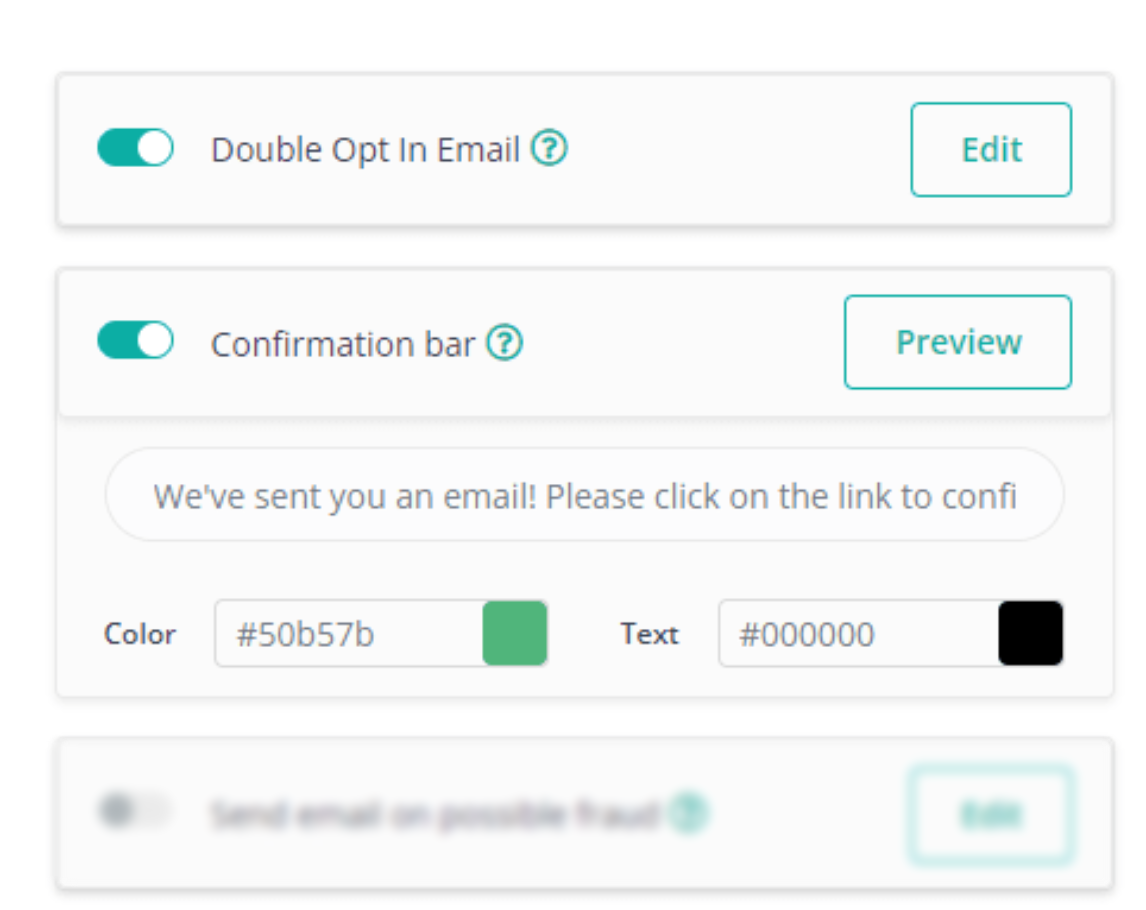Enable Double Opt-In / Confirmation Emails For My Campaign : UpViral