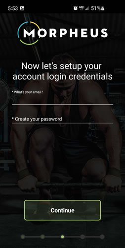 Mobile App Setup : Morpheus