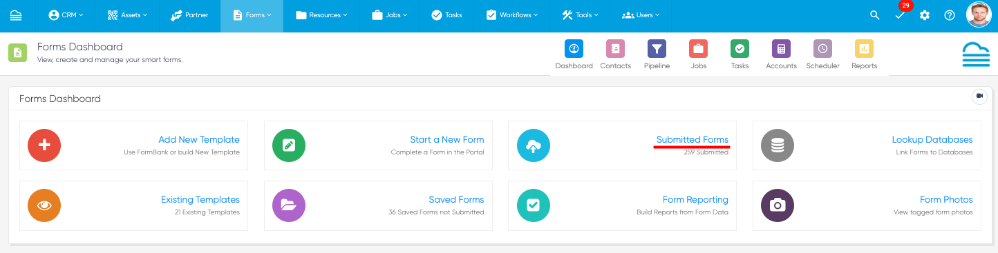 Where do I find submitted forms? : Formitize Help Desk