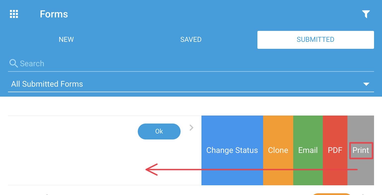 How do I print a Submitted Form? : Formitize Help Desk