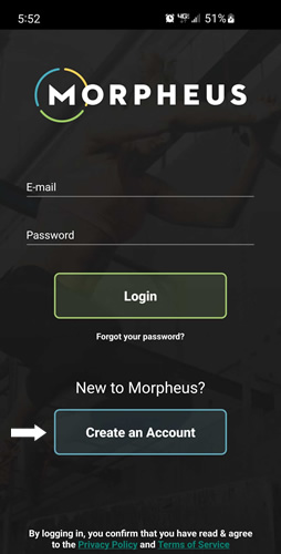 Mobile App Setup : Morpheus