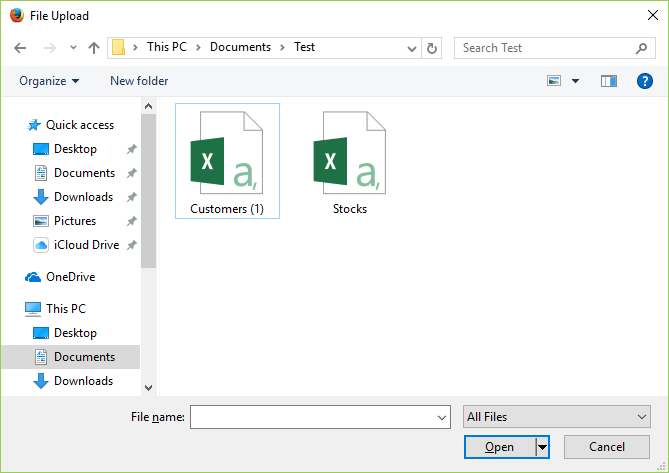 Order View - Files : DocketManager