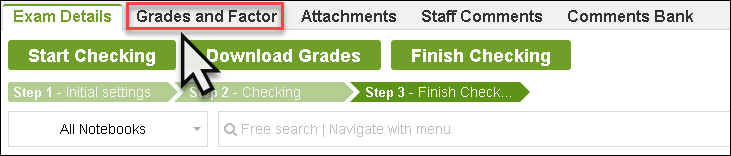 How do I add a factor (Curve Grades)? : Tomax Instructor Support