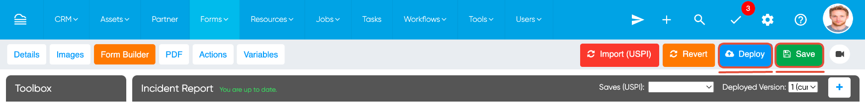 How do I deploy a form template? : Formitize Help Desk