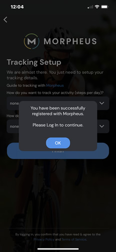 Mobile App Setup : Morpheus