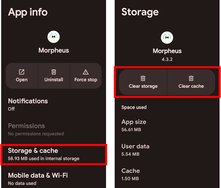 Morpheus Training App : Morpheus
