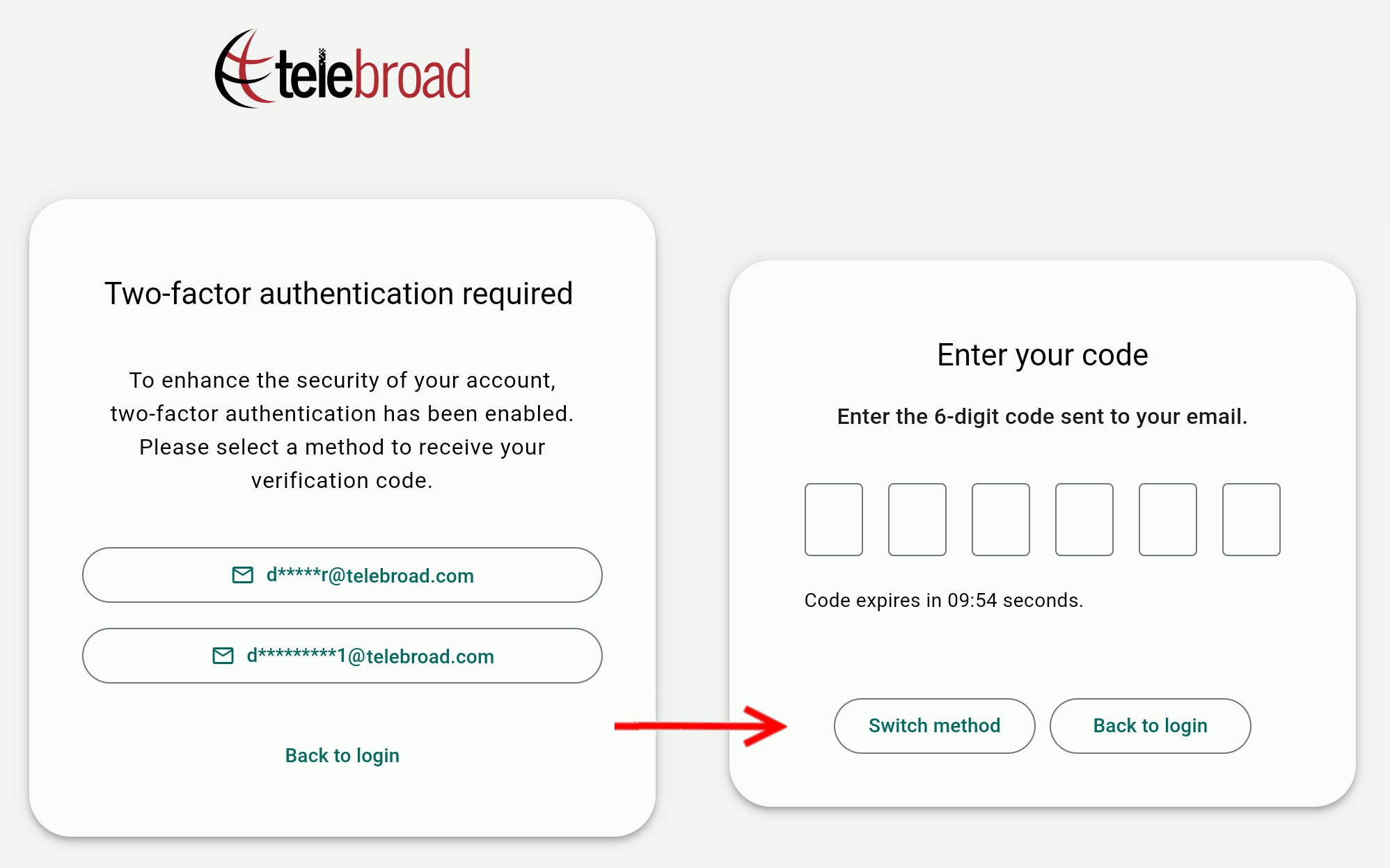 Telebroad Admin Center Access and Home Screen : Teleboard | Support Center