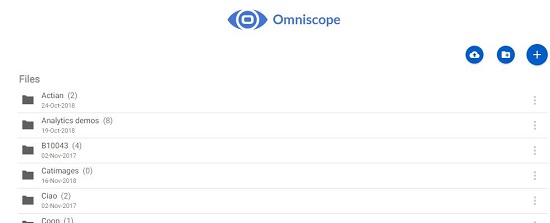 Getting Started - create a new Omniscope project : Omniscope Help Center