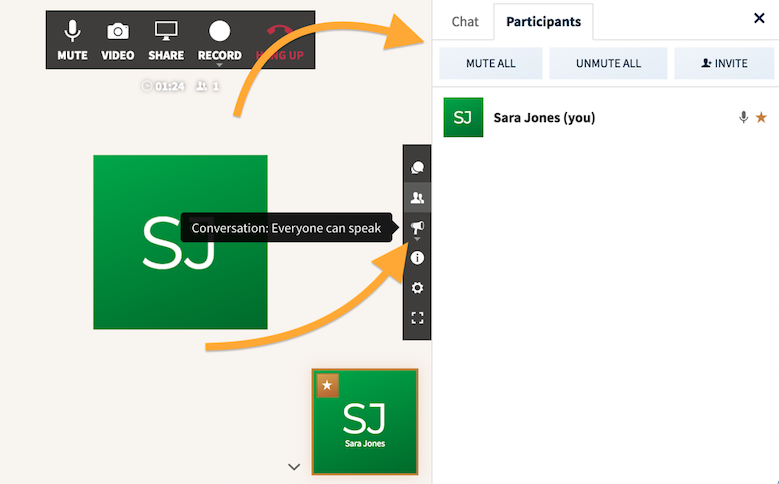 Online Moderator Controls : FreeConferencePro Support