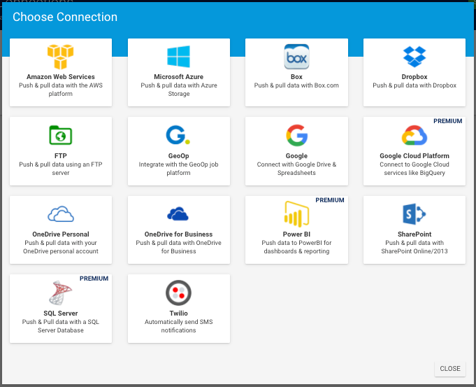 Google Spreadsheet : AMPLUS Forms