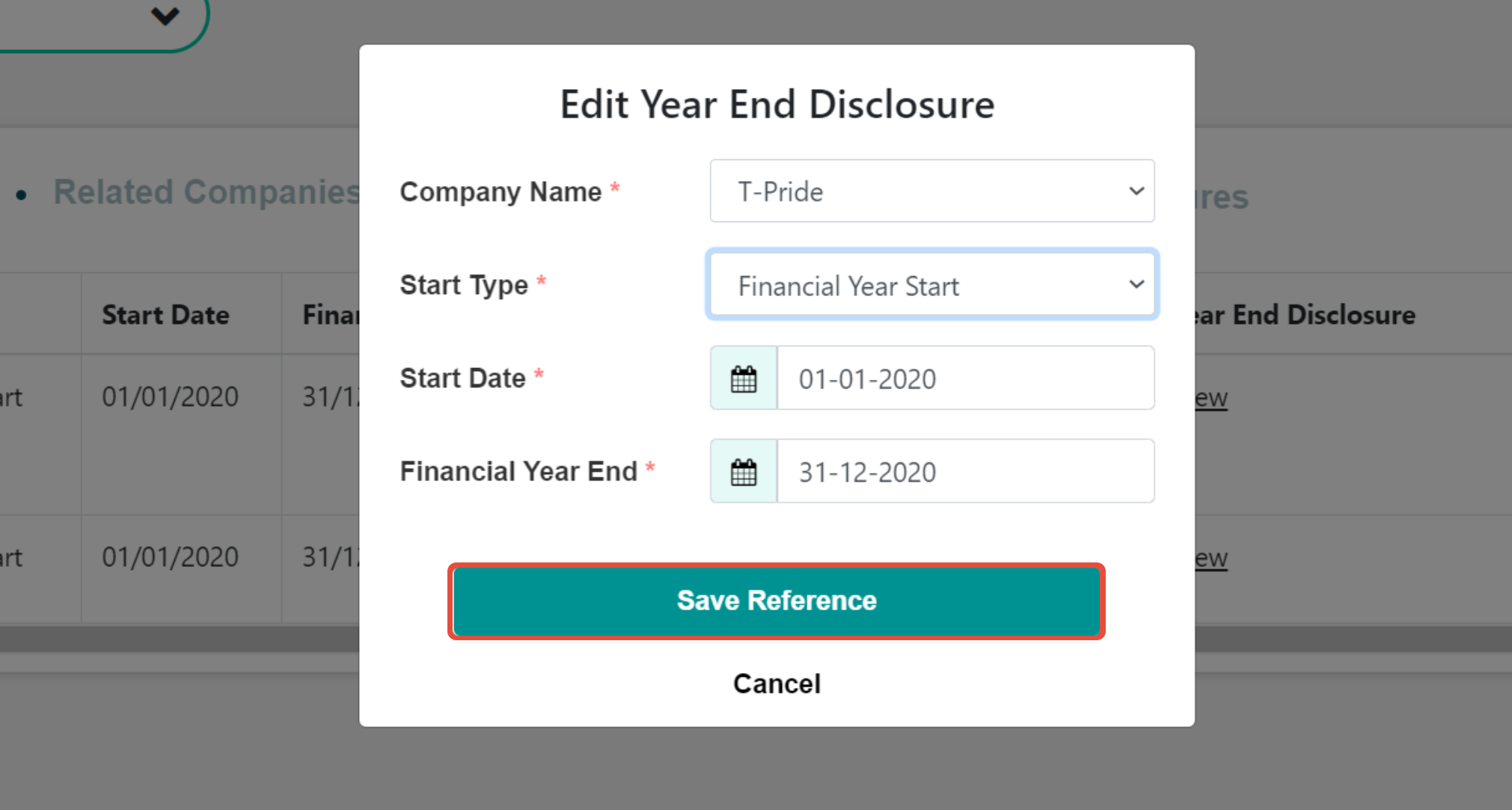 Prepare Director’s Draft Year End Disclosure : Board.Vision