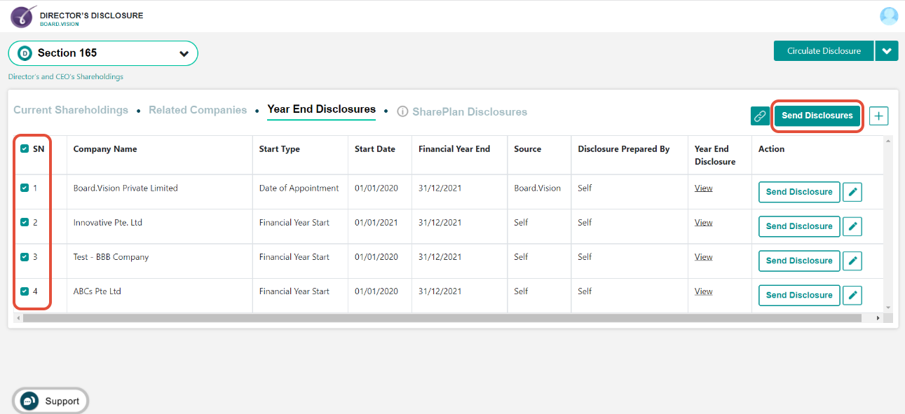 Prepare your Year End Disclosure : Board.Vision