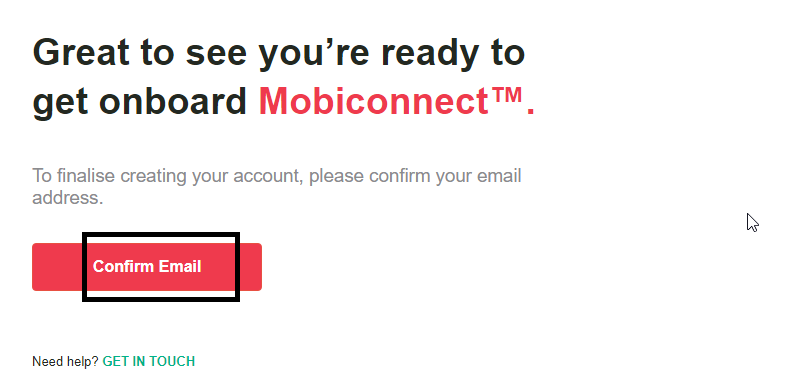 How to create a new account with Mobiconnect. : Mobiddiction