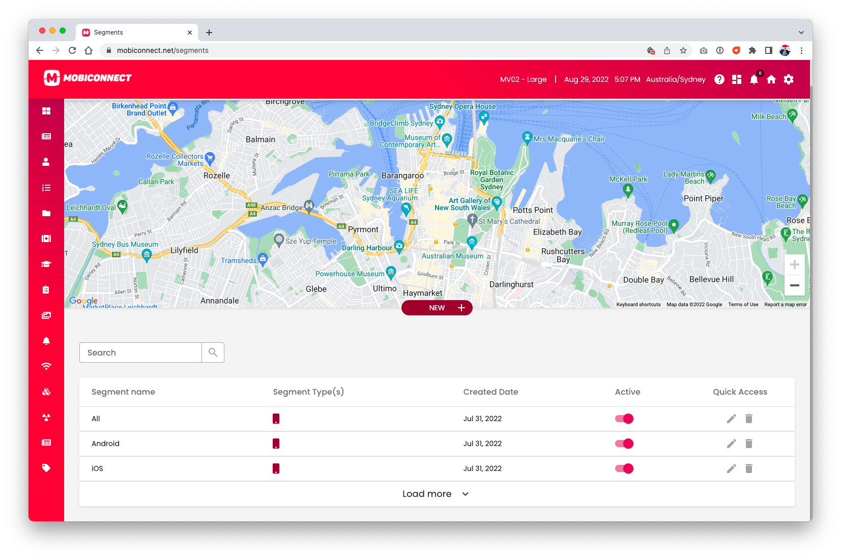 How to create Geofence and Beacon Segments in Mobiconnect : Mobiddiction